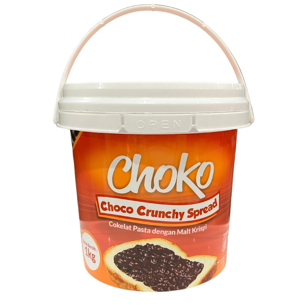Jual Choko Choco Crunchy Spread 1 Kg – Selai Coklat Pasta dengan Malt ...