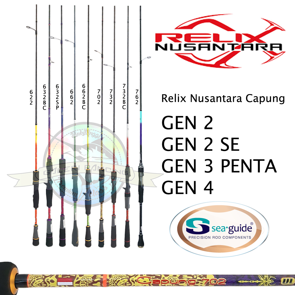Jual Joran Pancing UL Relix Nusantara Capung 622 632 662 702 732 762 ...