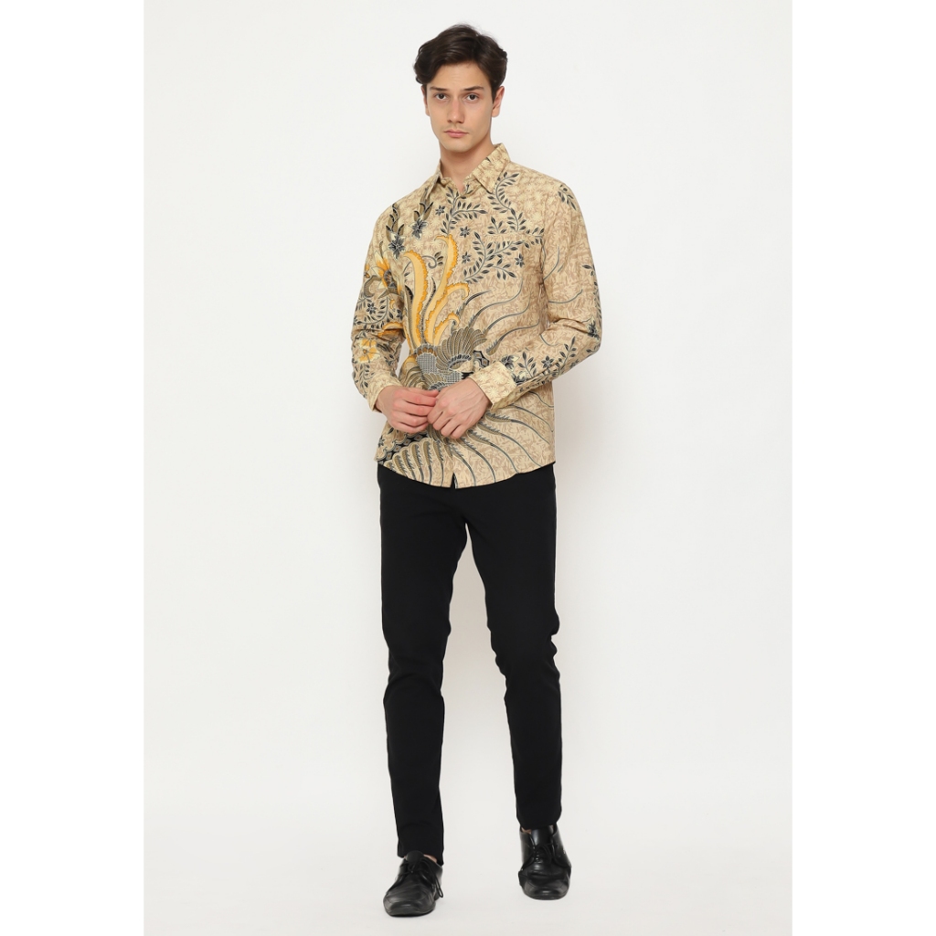 Jual Waskito Kemeja Batik Katun Pria Lengan Panjang Harga Spesial ...