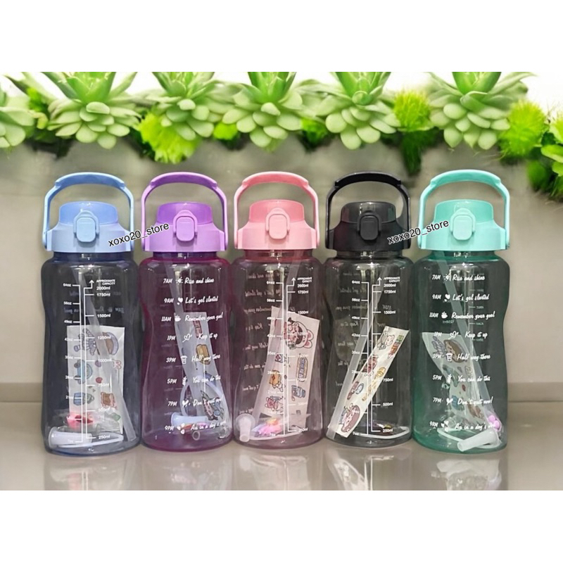 Jual Botol Sport 2000ml - Botol minum Sport 2L - 2L botol minum Korea ...