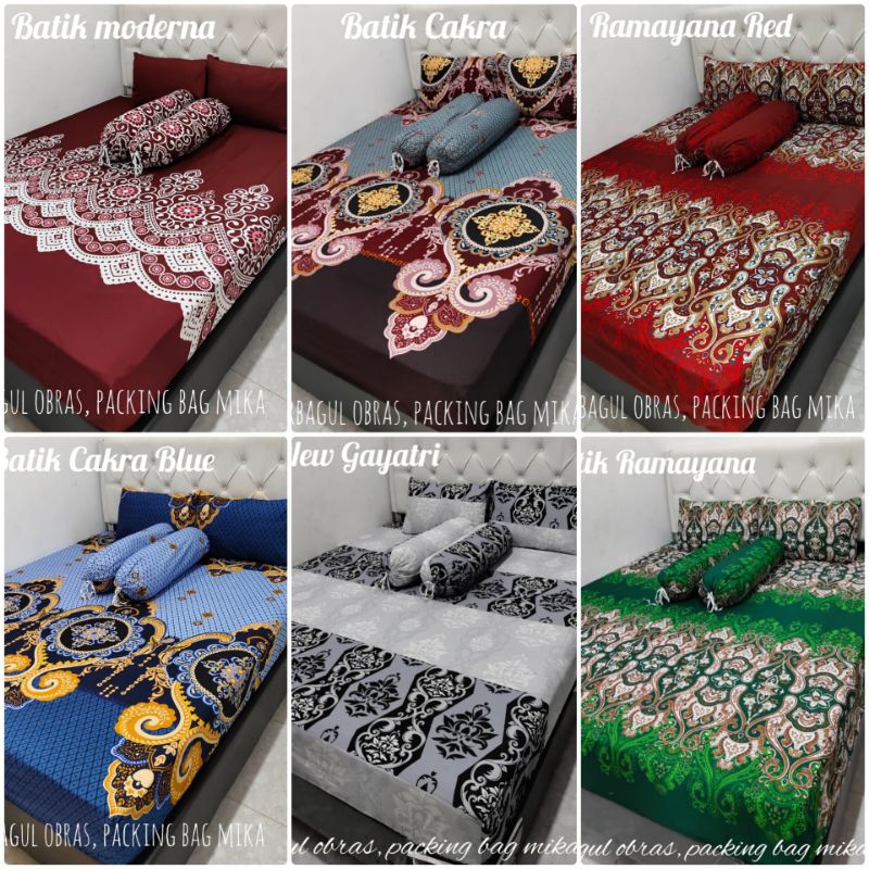 Jual SPREI MOTIF BATIK KARET SUDUT HOMEMADE MOTIF BATIK DAUN OSAKA ...