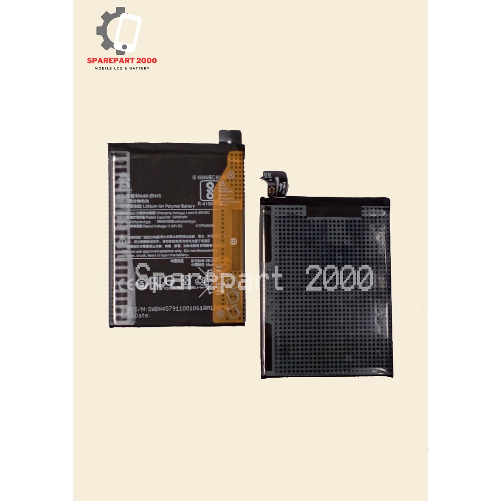 Jual BATTERY XIAOMI BN45 (REDMI NOTE 5/5 PRO) | Shopee Indonesia