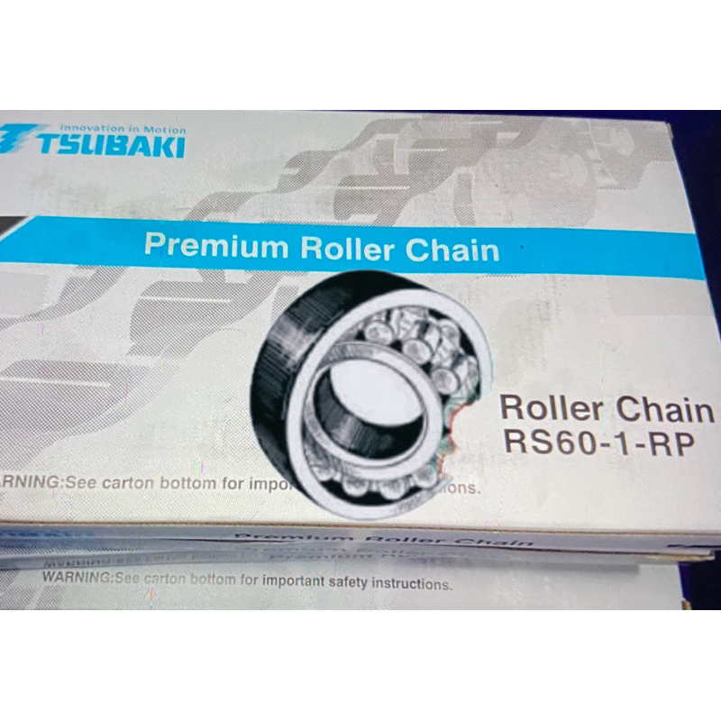 Jual Rantai Roller Chain RS 60-1 Merk Tsubaki made in japan | Shopee ...