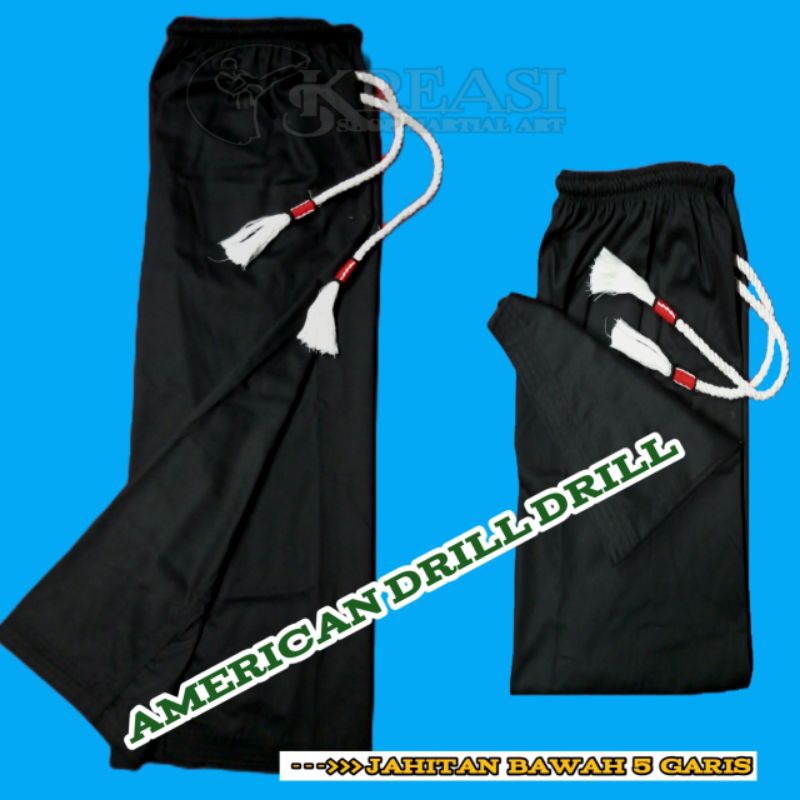 Jual Celana Pencak Silat - Komprang tali warok,kain,nilon | Shopee ...