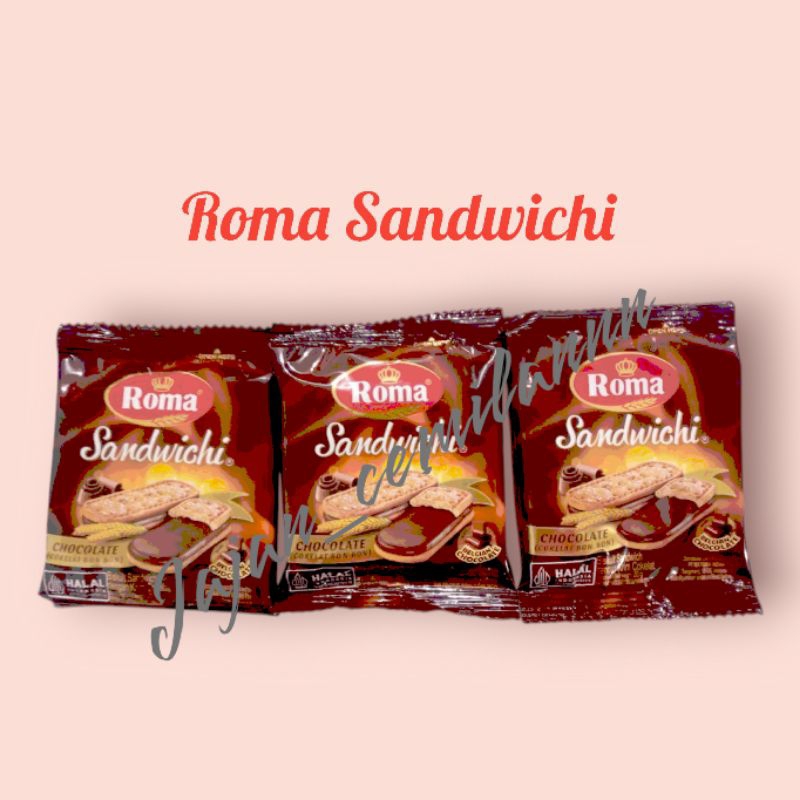 Jual Roma Sandwichi Cokelat Renceng Isi 10 (Baru) | Shopee Indonesia