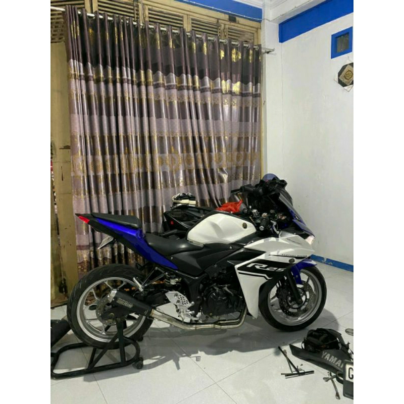 Jual Knalpot racing fullset r25 cbr250rr ninjanew ninjaold mt25 ...