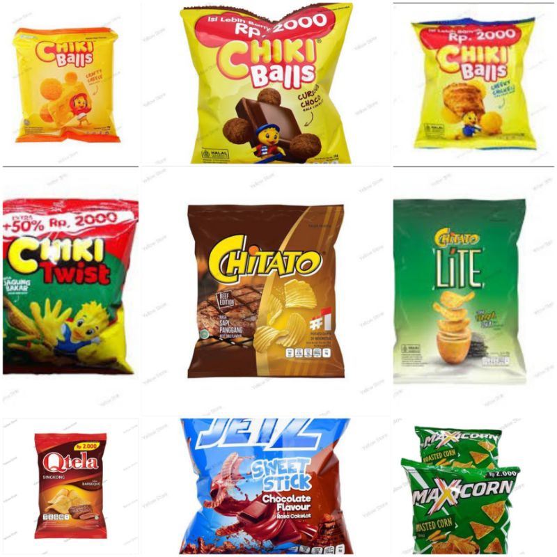 Jual Aneka Snack 2000 an isi 5 | Shopee Indonesia