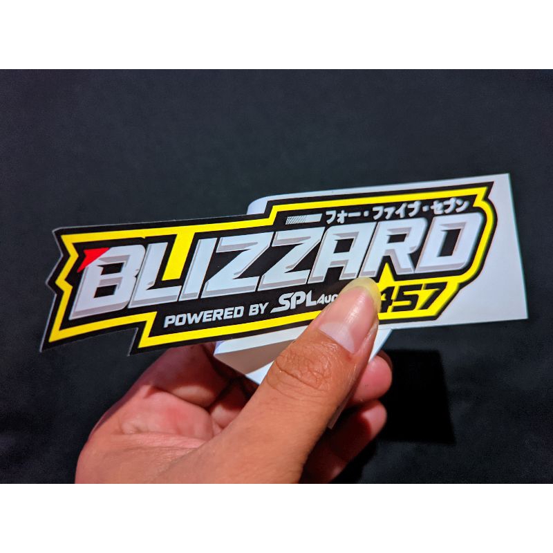 Jual STIKER SOUND CUTTING | BLIZZARD AUDIO | BAHAN PREMIUM VINYL ...
