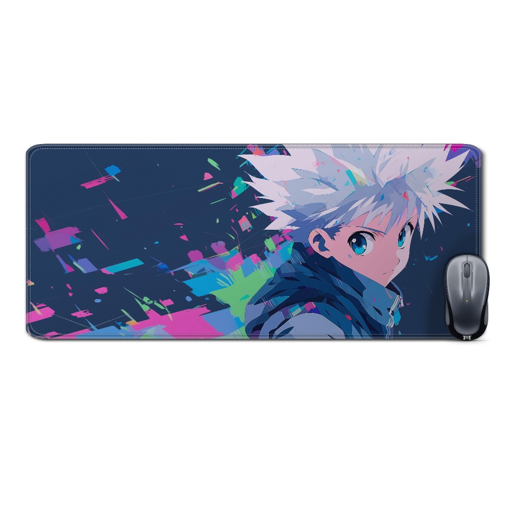 Jual Deskmat mousepad extended anime KILLUA ZOLDYCK COLORFULL - HUNTER ...