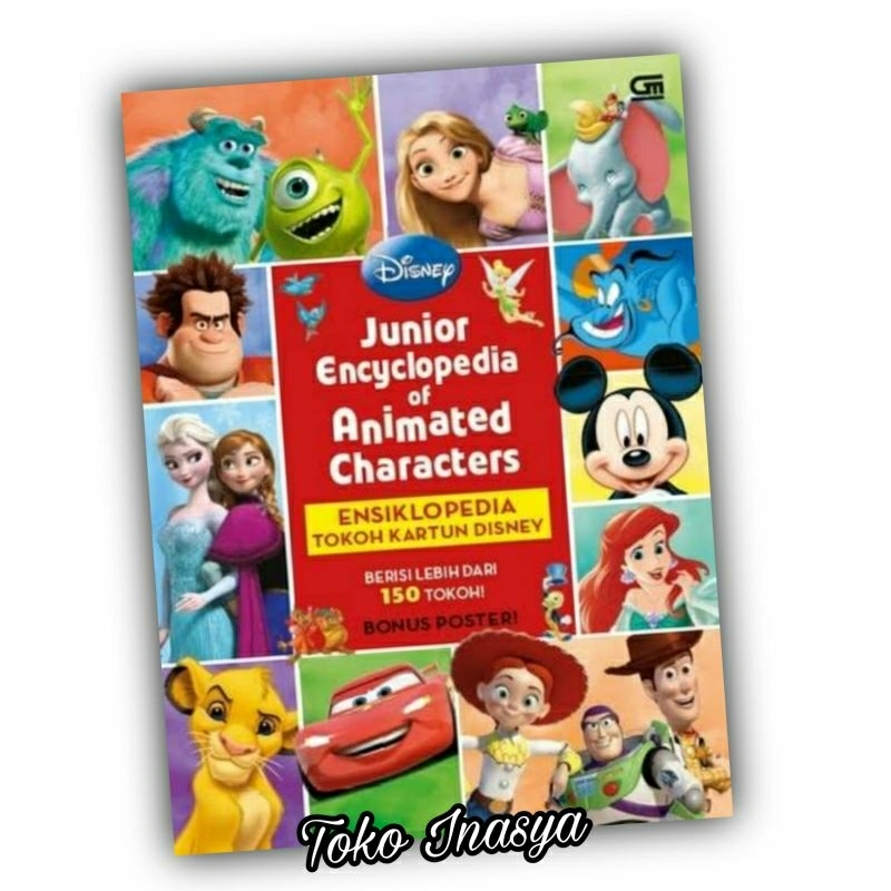 Jual BUKU ENSIKLOPEDIA TOKOH KARTUN DISNEY / DISNEY ANIMATED CHARACTERS ...