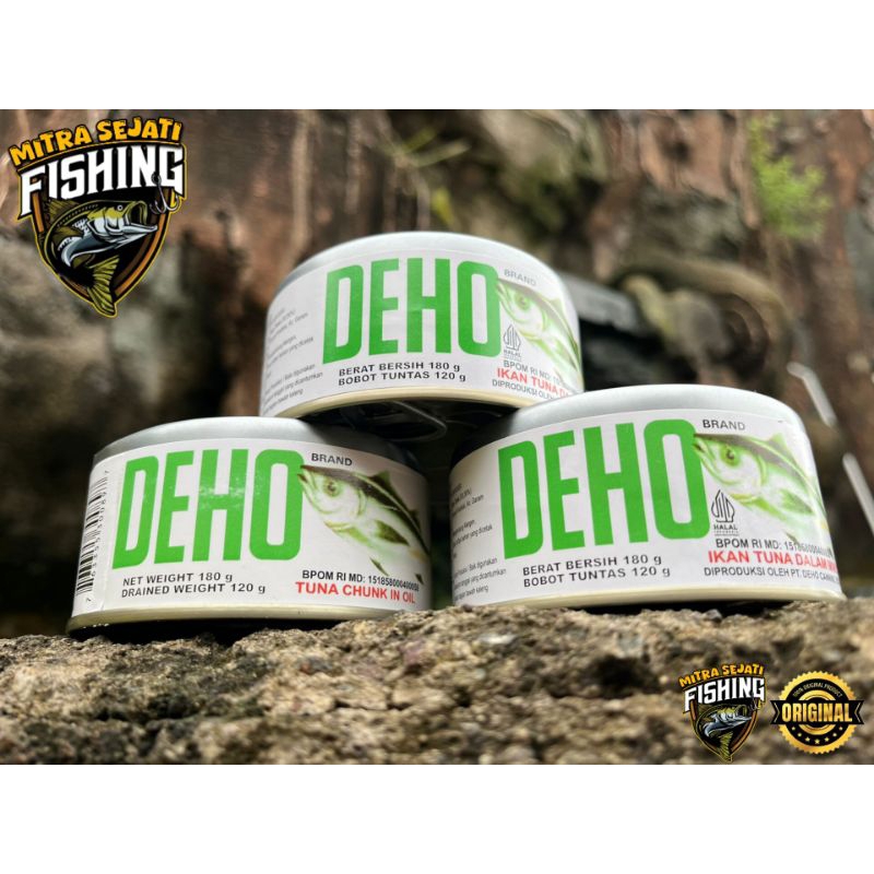 Jual Deho Tuna kaleng Kemasan Baru exp 2027 | Shopee Indonesia
