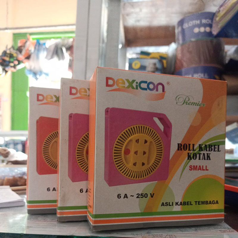 Jual Rol kabel kotak kecil dexicon small ( asli kabel tembaga ) rolan ...