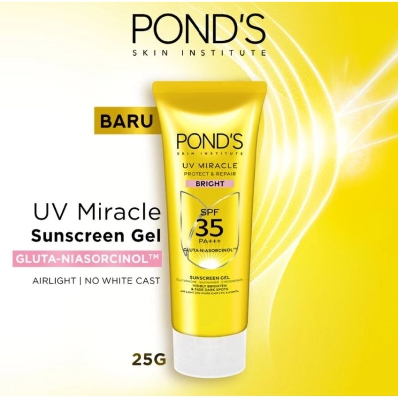 Jual Ponds UV Protect Sun Screen Serum SPF 35 - 25g | Shopee Indonesia