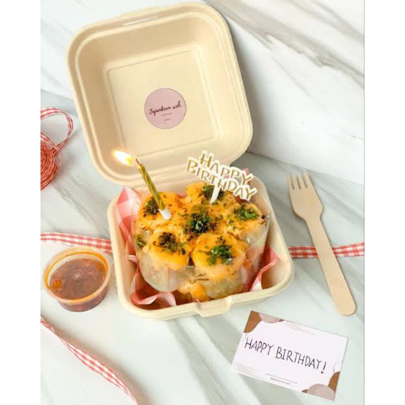 Jual J.COOK.IT Dimsum Mentai Cake Kue Ulang Tahun Mentai Cake Bento ...