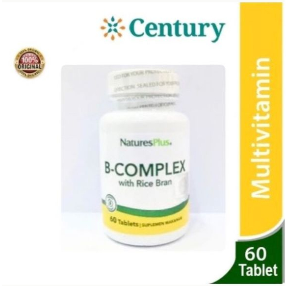 Jual Nature's Plus B Complex 60 Tablet/Natures Plus Vitamin B/Daya ...