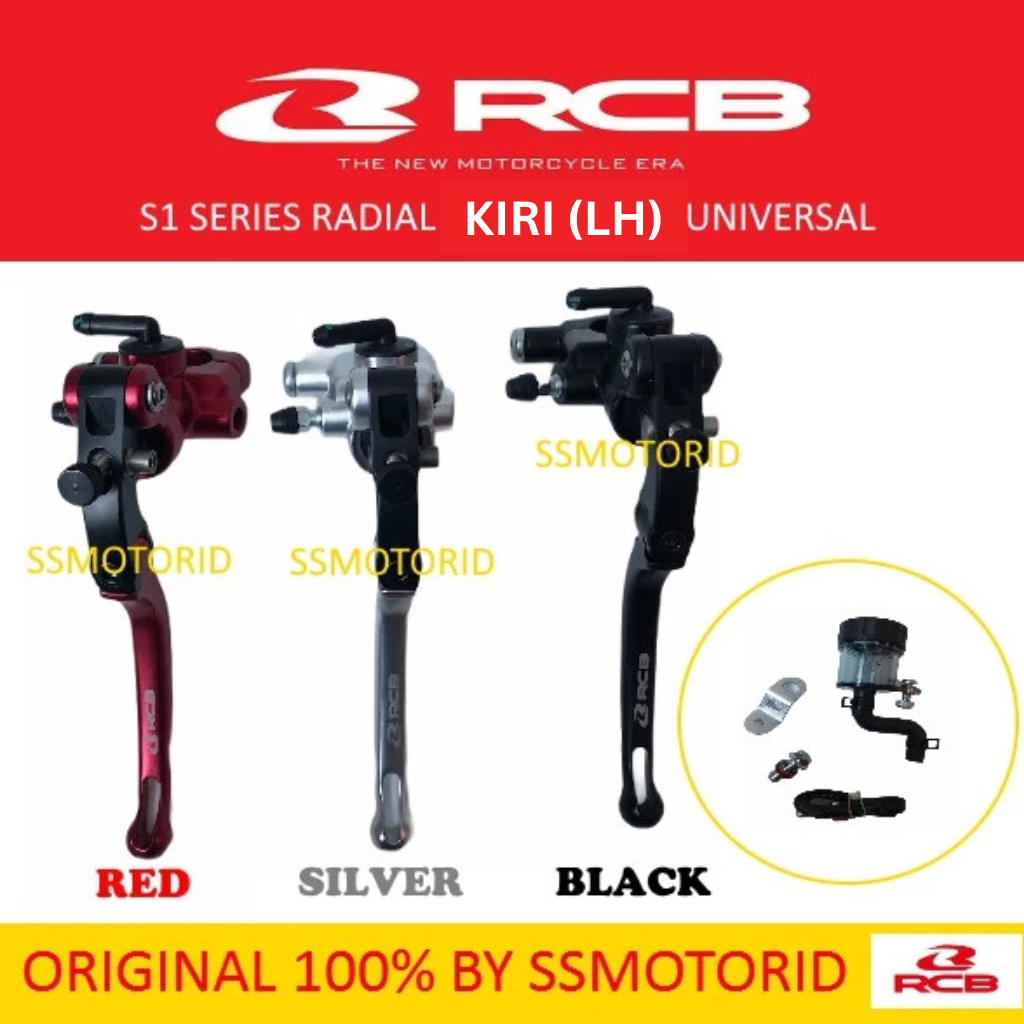 Jual Master Rem Handle Kiri RCB S1 Radial 14mm Tabung Minyak Rem ORIGINAL | Shopee Indonesia