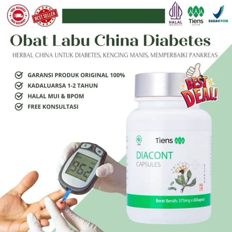 Jual DIABETES TIENS KAPSUL LABU CHINA-SOLUSI DIABETES DAN GULA DARAH ...