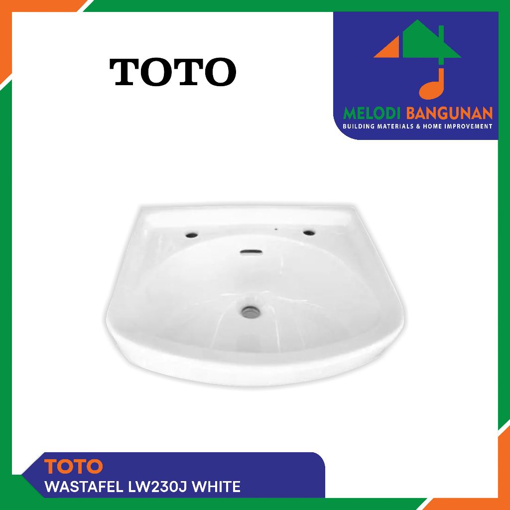 Jual Toto - Washtafel + Wastafel + Westafel + Basin Lw 230 J + Lw230J White | Shopee Indonesia