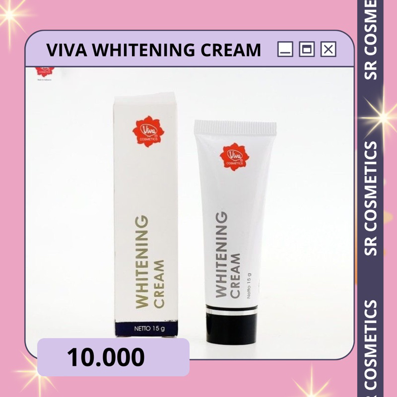 Jual Viva Whitening Cream 15gr | Shopee Indonesia