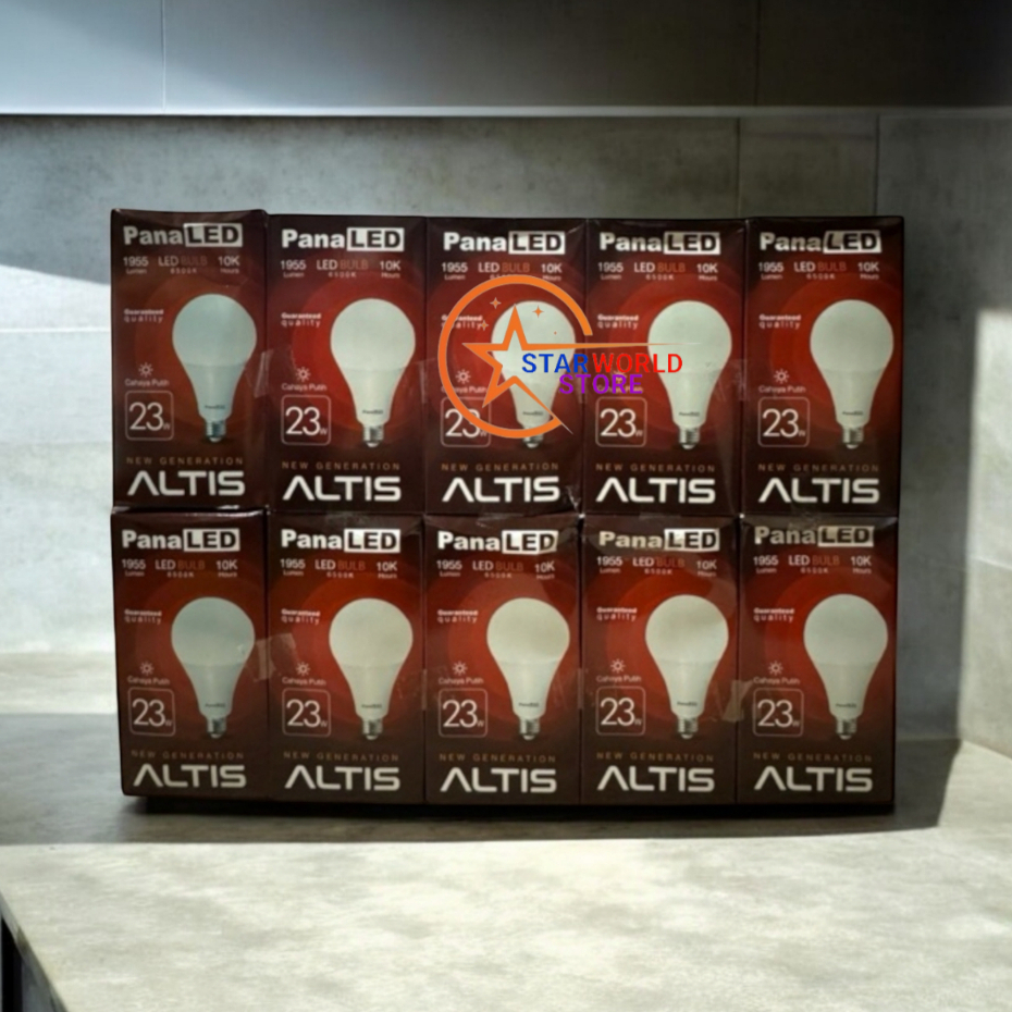 Jual Paket Bundling 10 Pcs Panaled Altis Lampu Bohlam LED 5W 7W 9W 12W 15W 18W 23 Watt - Cahaya ...