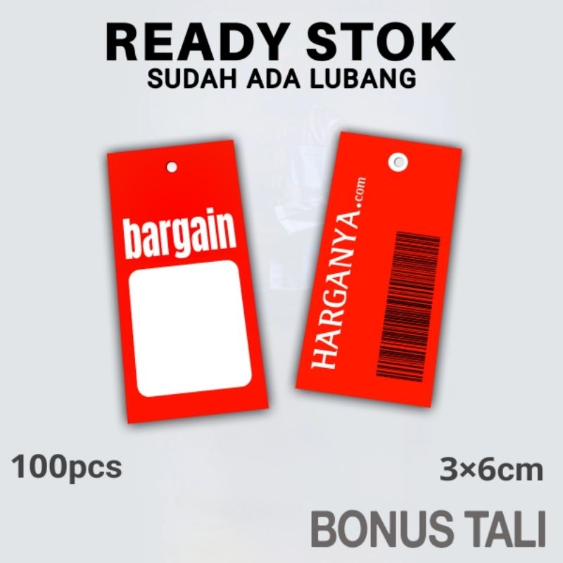 Jual Label produk label baju murah label murah BONUS TALI label pakaian ...