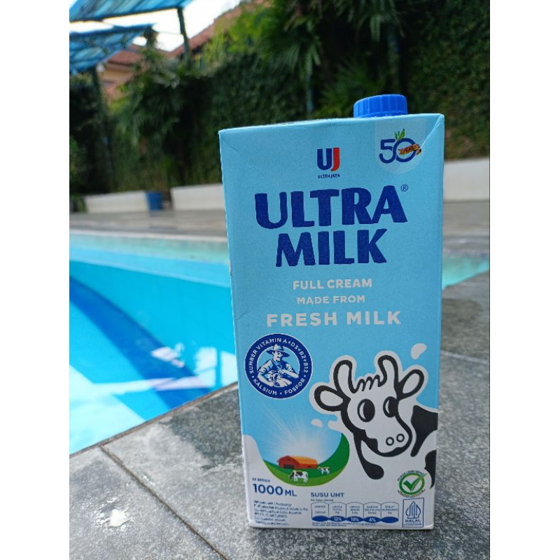 Jual Ultra Milk Susu UHT Full Cream 1000ml | Shopee Indonesia
