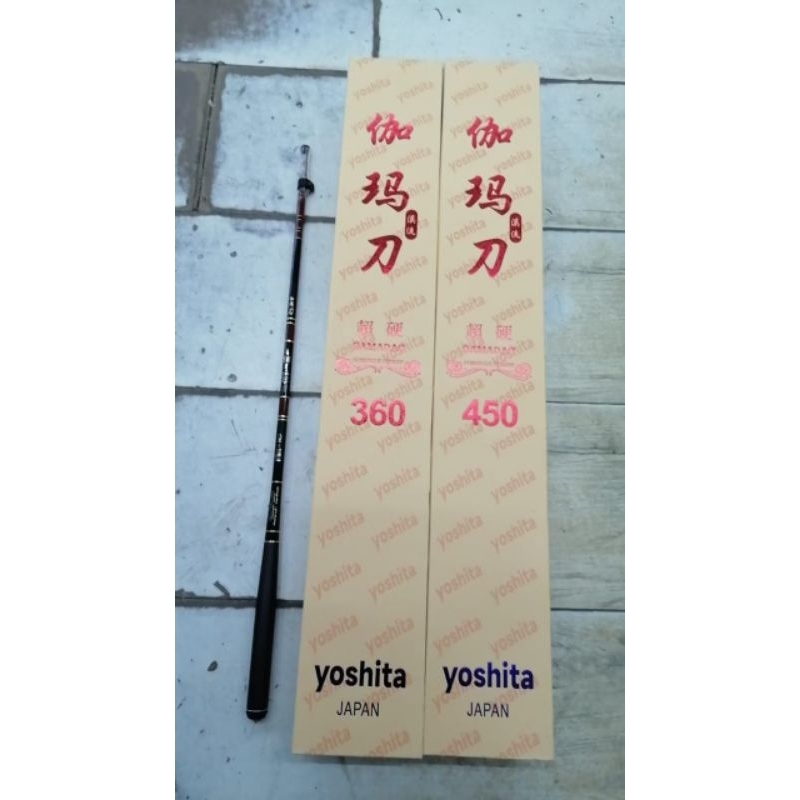 Jual tegek Yoshita japan Gamadao ruas 55cm action medium soft zoom 3 bahan toray jepang | Shopee ...