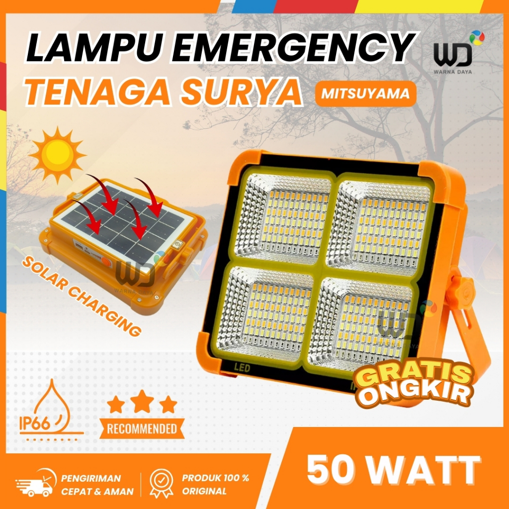 Jual MITSUYAMA LAMPU EMERGENCY MS-508 LED | Shopee Indonesia