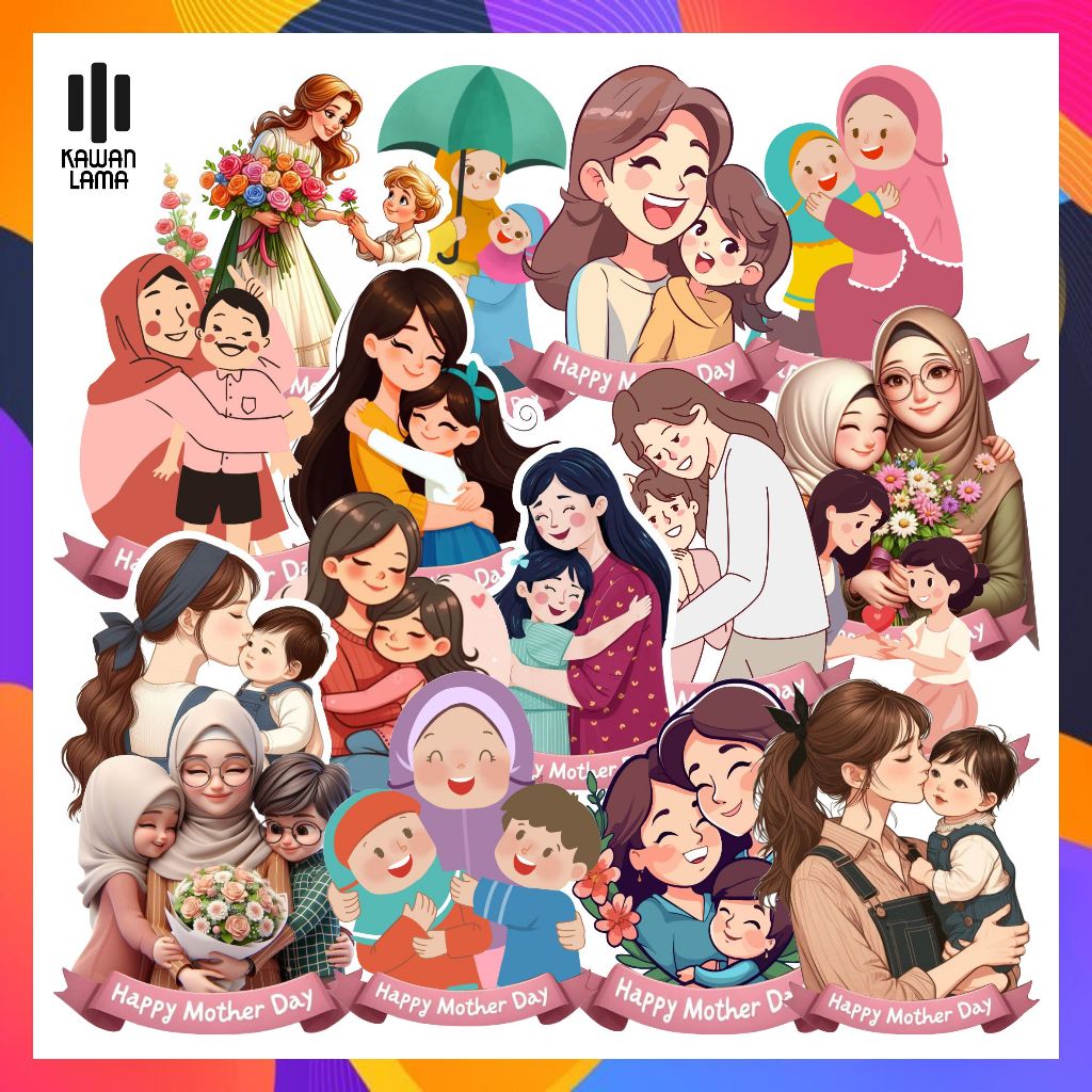 Jual Topper Bouquet Cutting HARI IBU/MOTHER DAY Satuan | Shopee Indonesia