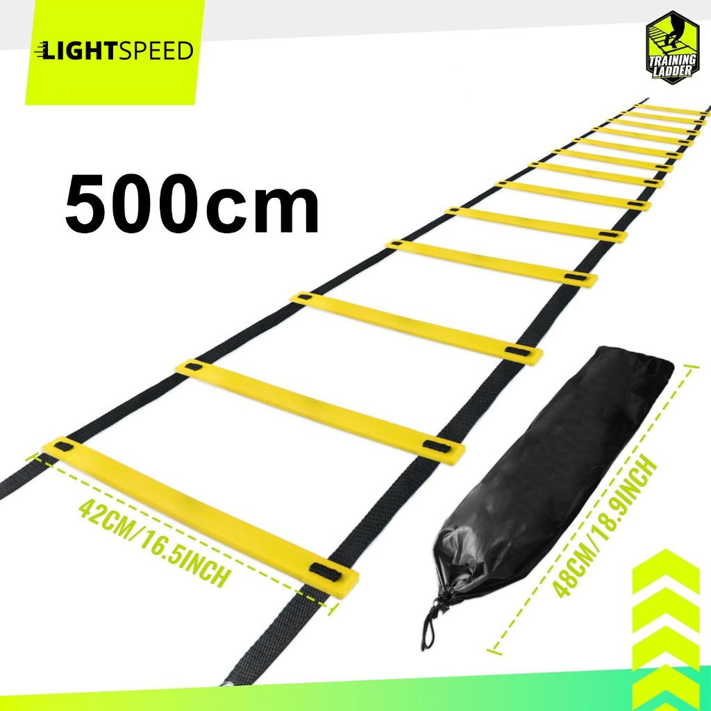 Jual LIGHTSPEED Agility Ladder Drills Training/Tangga Tali Melatih ...