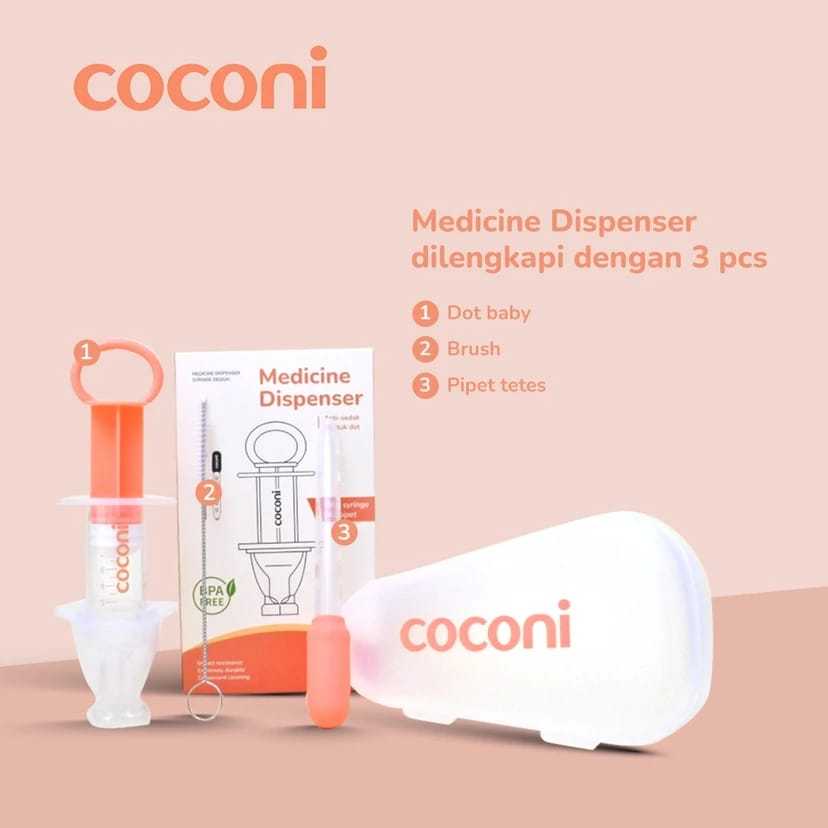 Jual COCONI Medicine Feeding Set | Alat Bantu Minum Obat Anak - Coconi ...