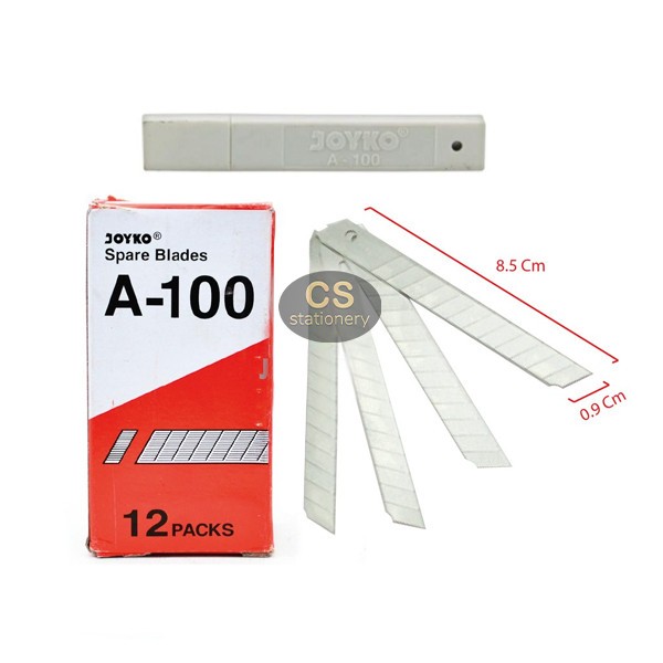 Jual Isi cutter JOYKO A-100 (Kecil) | Shopee Indonesia
