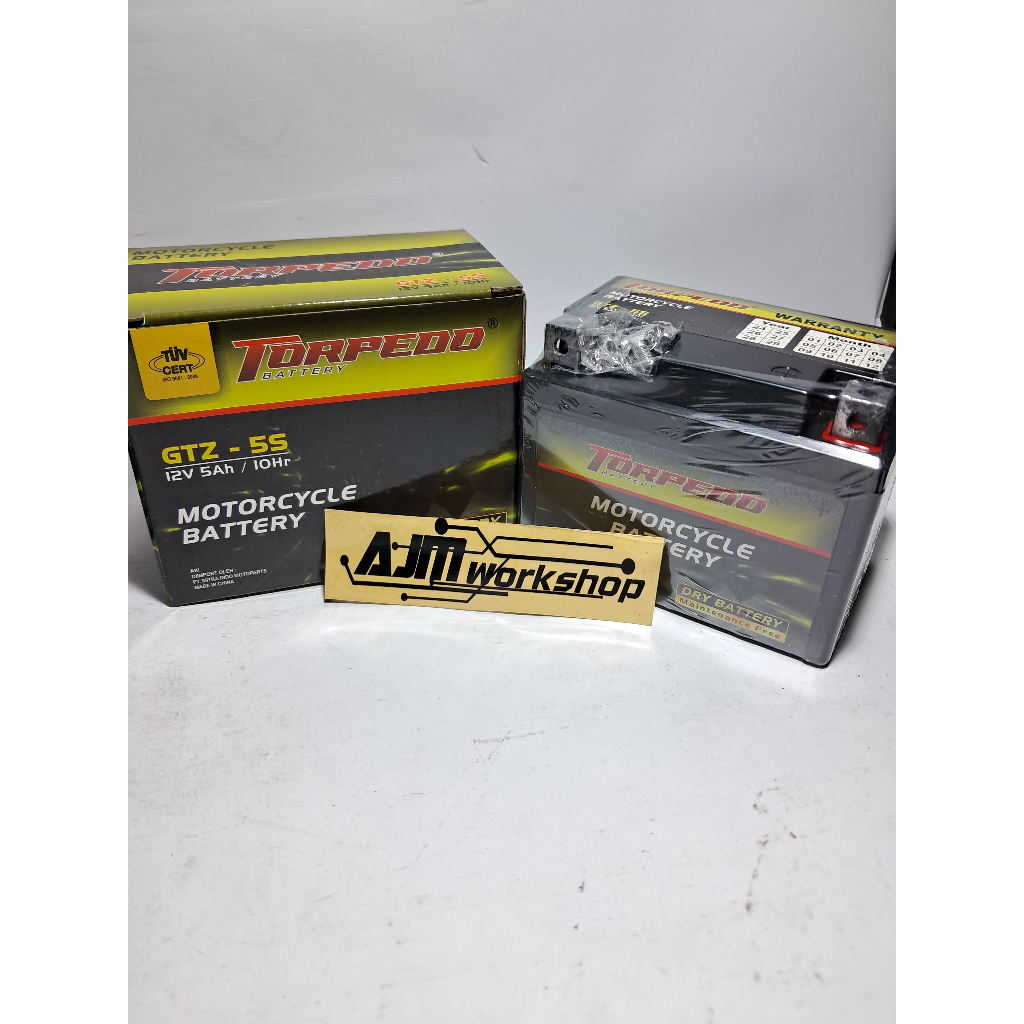 Jual AKI GTZ5S GELL FULL KERING BEAT KARISMA MIOJ BOLT TORPEDO | Shopee ...