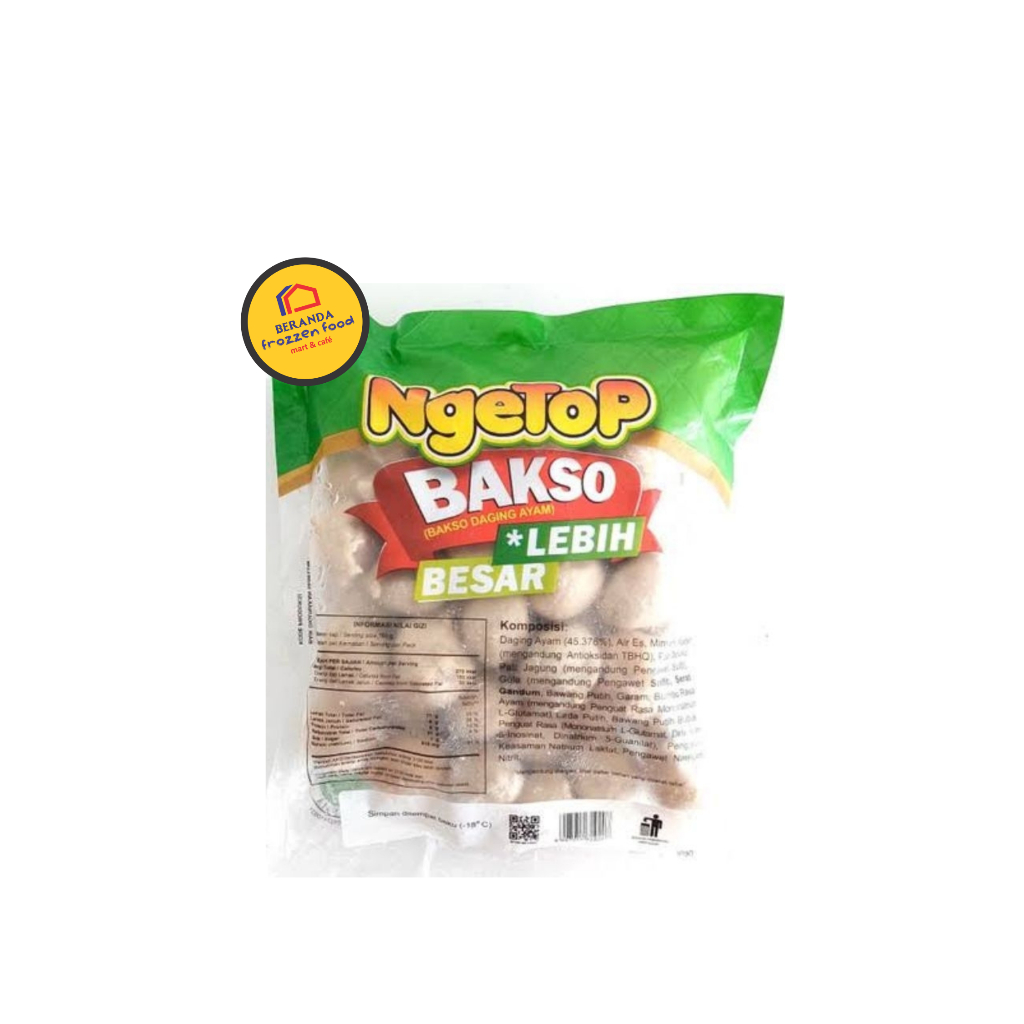 Jual NGETOP BAKSO BESAR 500GRAM/ MURAH / 100% HALAL / FROZEN FOOD ...