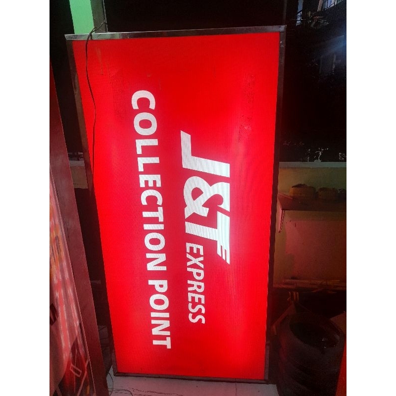 Jual neon box + tiang bekas | Shopee Indonesia