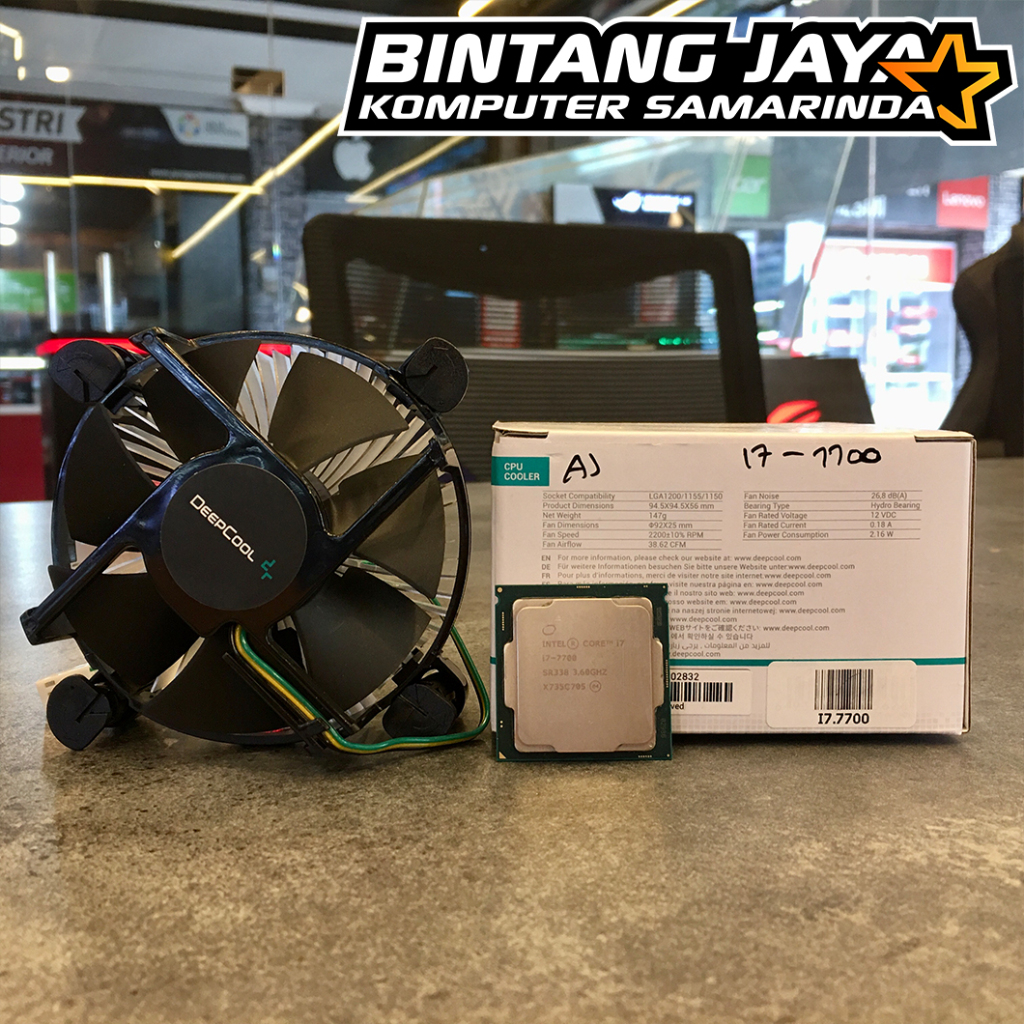 Jual Processor Intel Core i7-7700 (3.60Ghz - 4.20GHz) TRAY + Fan CPU ...