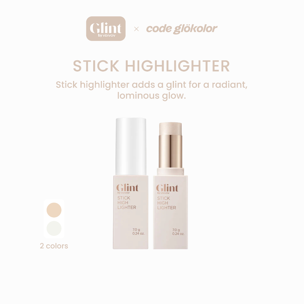 Jual GLINT Stick Highlighter (7gr) | Gentle shine with fine pearls (02 ...