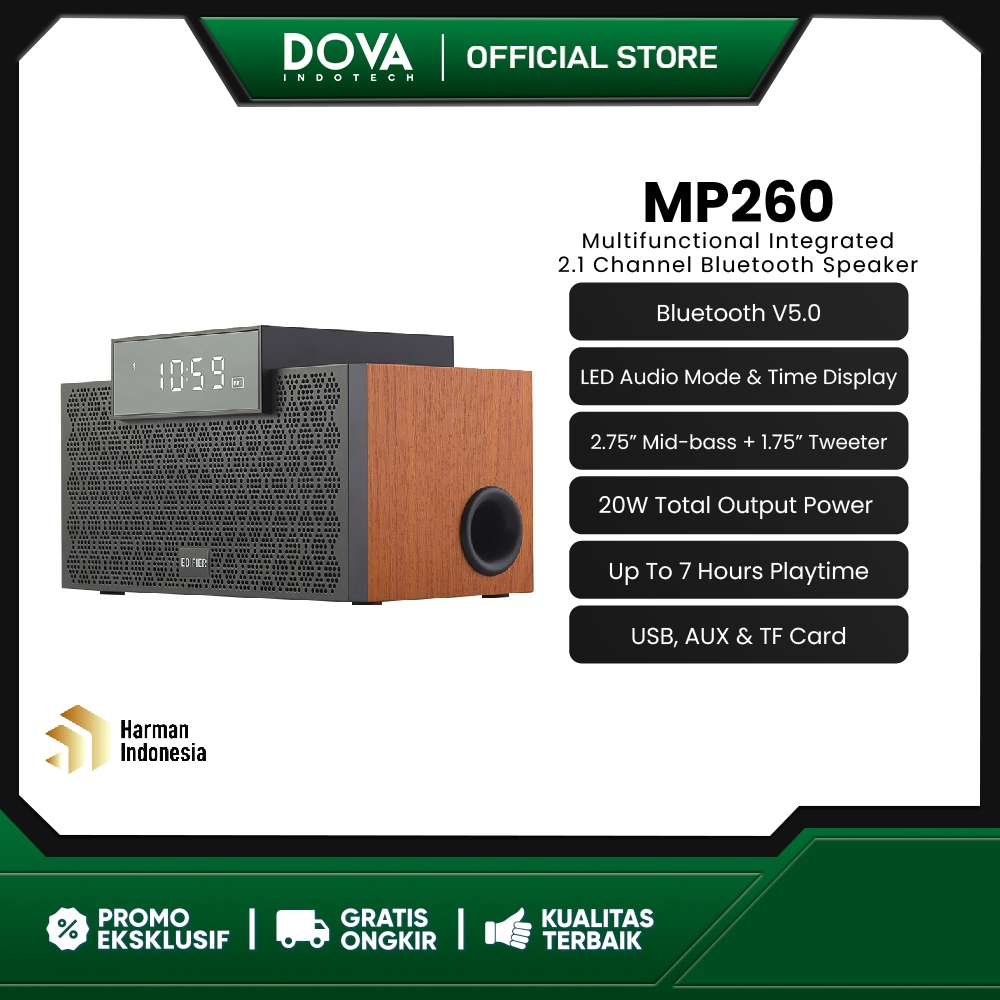 Jual EDIFIER MP260 Multifunctional Integrated 2.1 Channel Bluetooth ...