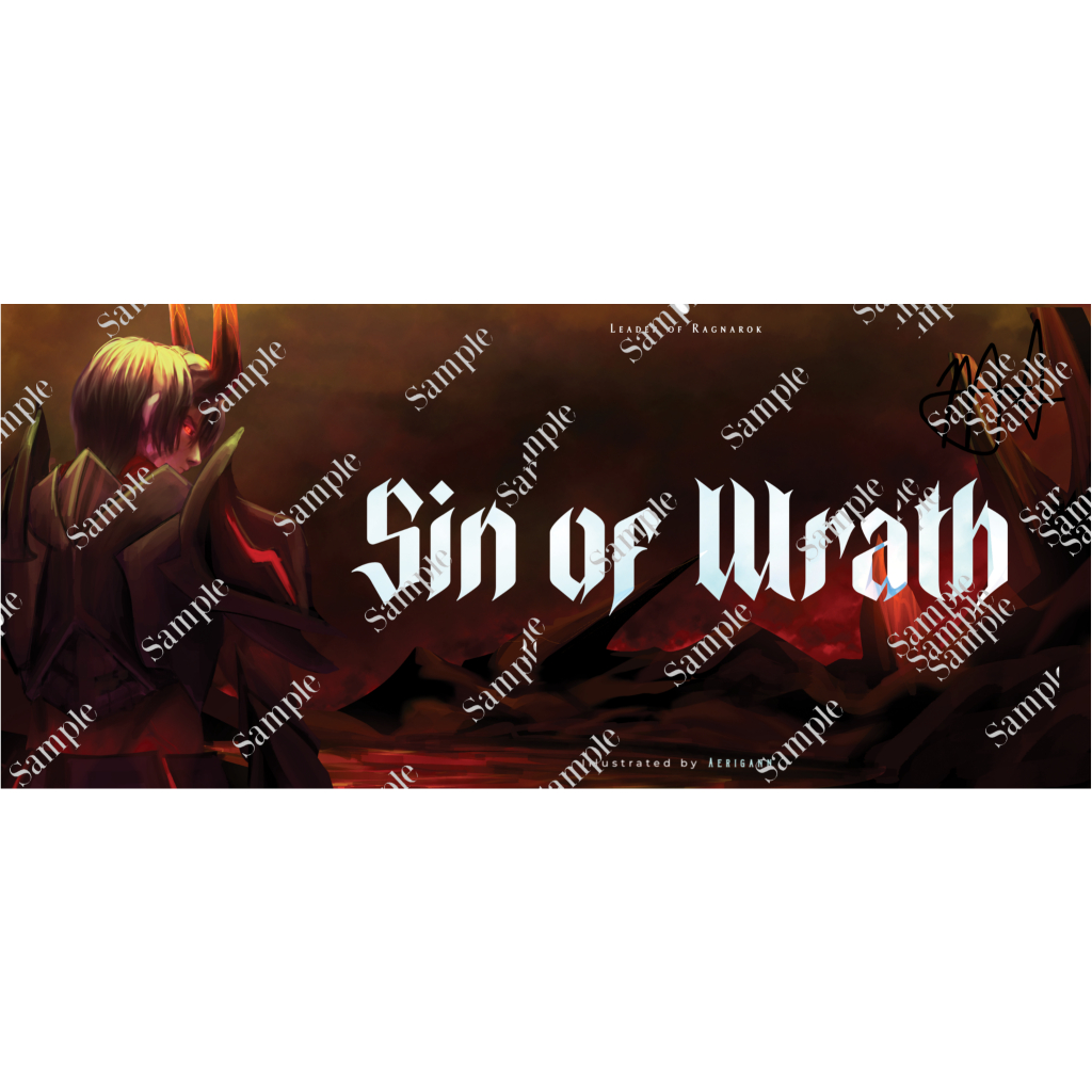 Jual Mousepad Sin of Wrath 80cm x 30cm + Tanda Tangan ElestialHD (Edisi ...