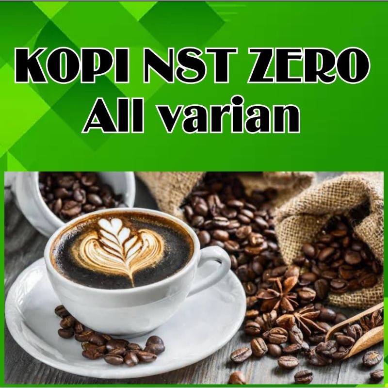 Jual kopi NST ZERO all varian tanpa h0l0 | Shopee Indonesia