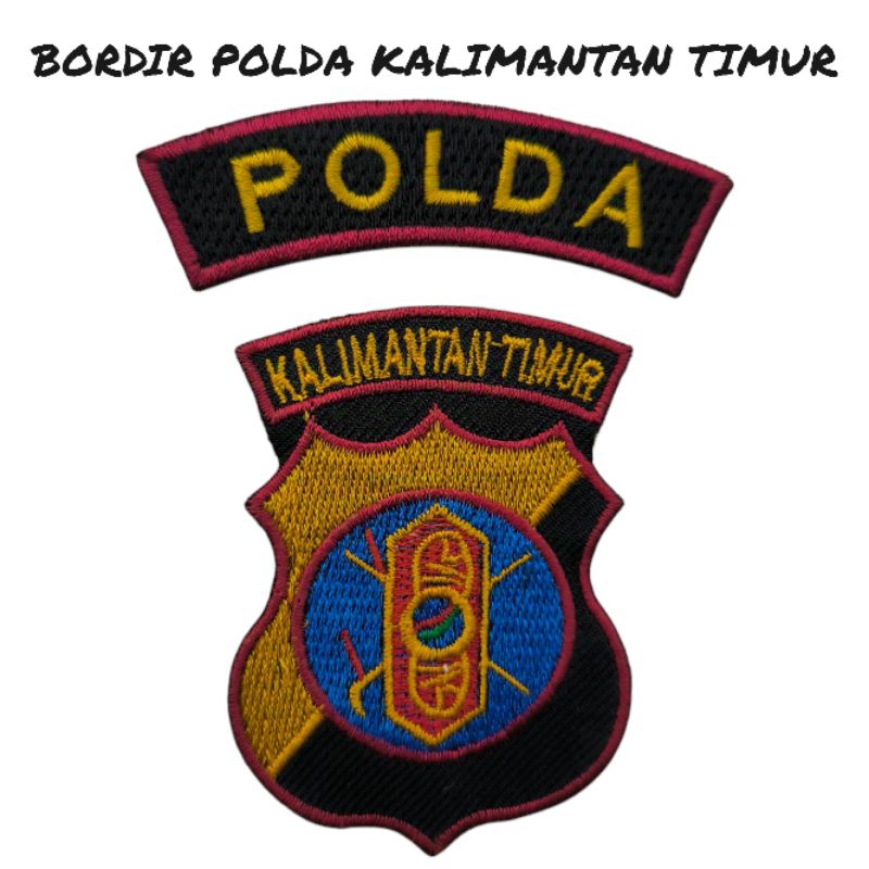 Jual BORDIR LOGO POLDA KALIMANTAN TIMUR | Shopee Indonesia
