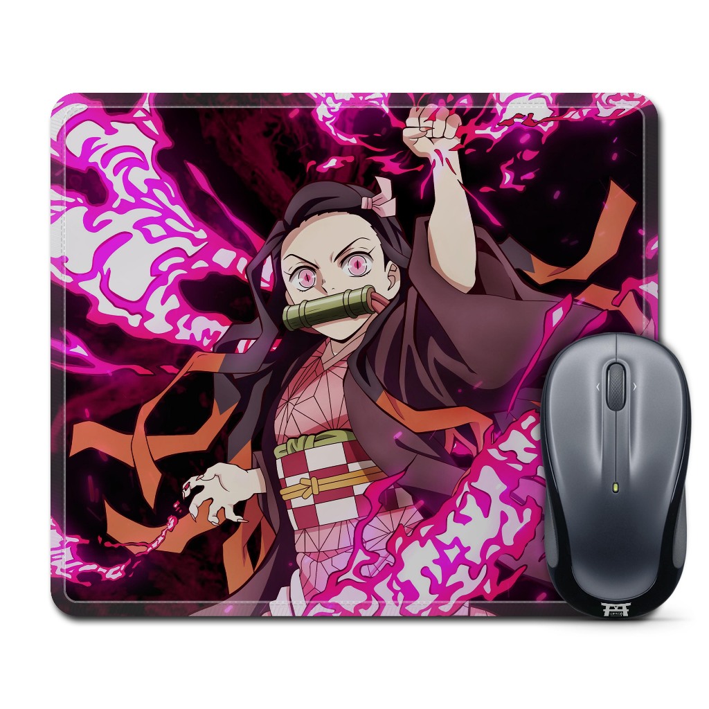 Jual Mouse pad gaming anime NEZUKO KAMADO BLOOD DEMON ART - KIMETSU NO ...