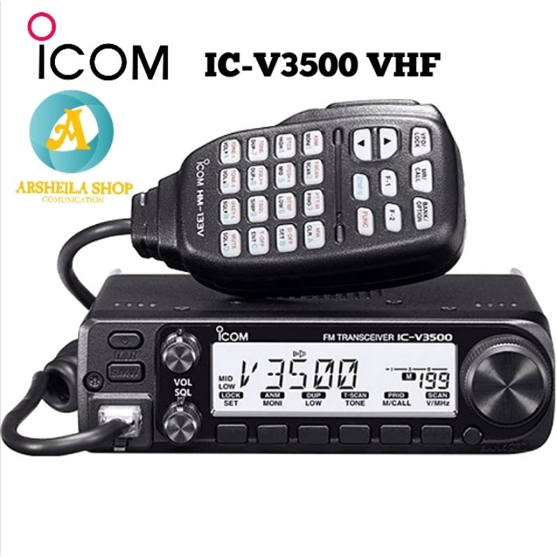 Jual Radio Rig icom ic V3500 vhf 65 watt original | Shopee Indonesia