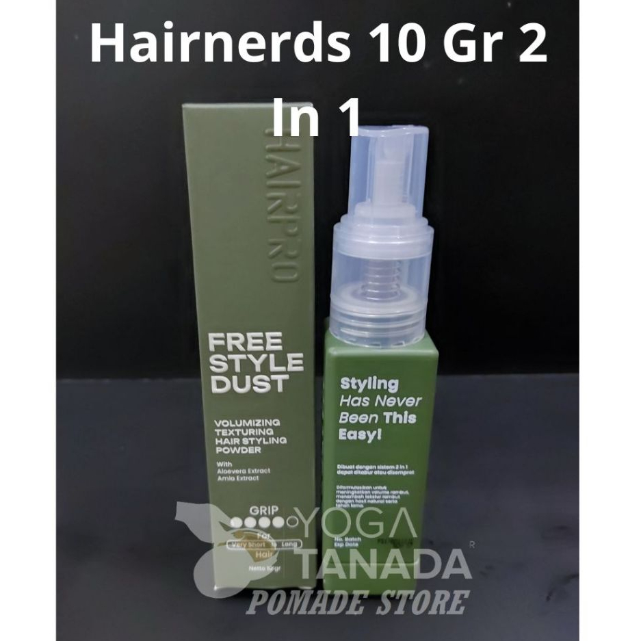 Jual HAIRNERDS PROFESSIONAL FREESTYLE DUST HAIR POWDER BUKAN POMADE ...
