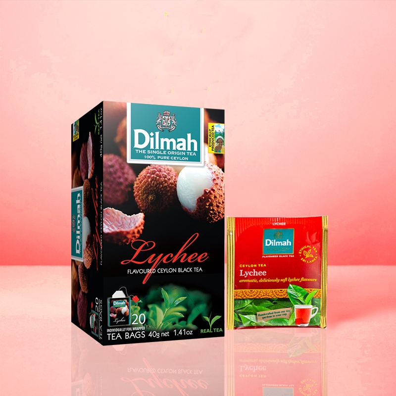 Jual Dilmah Lychee Tea 20s - Teh Celup | Shopee Indonesia