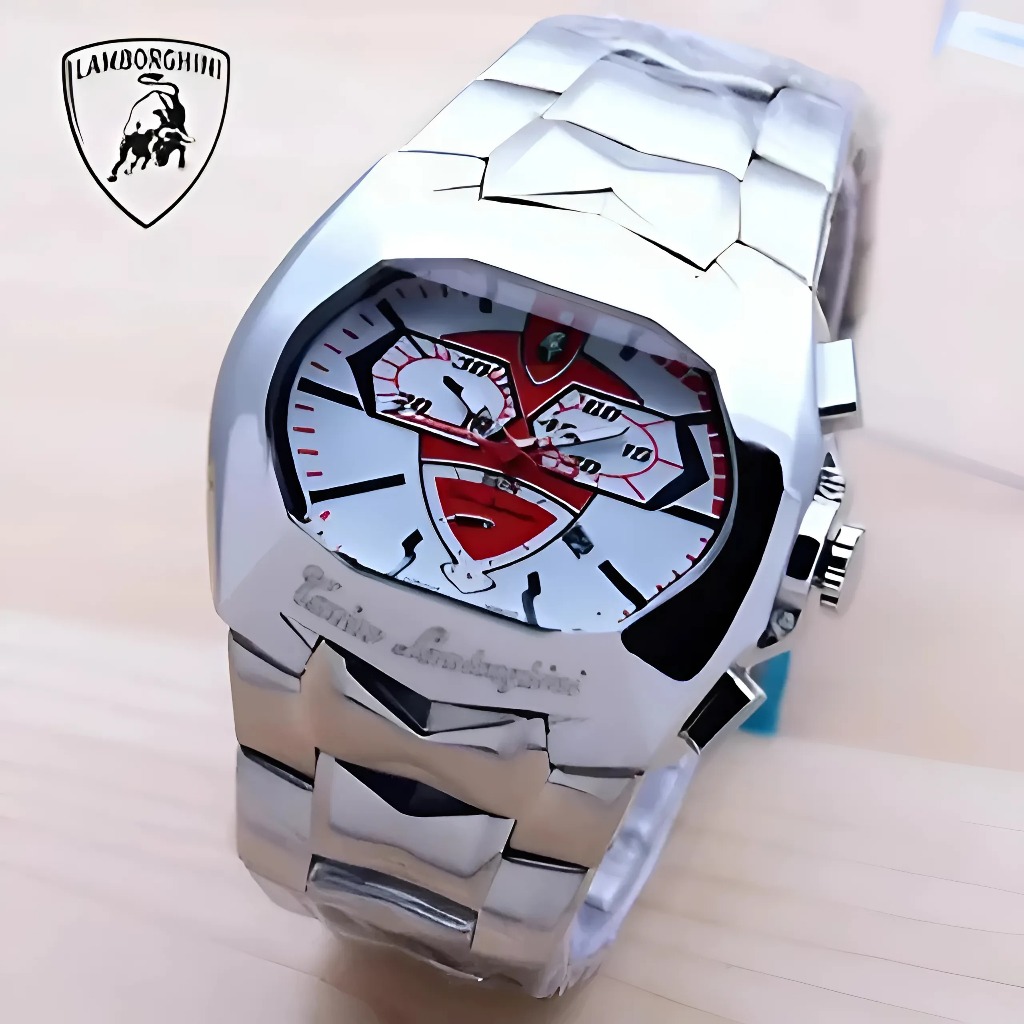 Jual SALE !! JAM TANGAN SPORTY LAMBORGHINI / JAM CASUAL PRIA HC-2612 ...