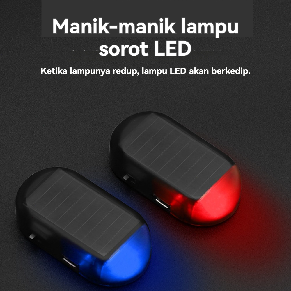 Jual Universal Solar Lampu LED Anti Maling Tenaga Surya Untuk Mobil ...