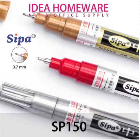 Jual Spidol Marker EXTRA FINE Paint Marker 0.7 mm SIPA SP150 Harga ...