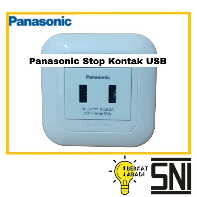Jual Panasonic Stop Kontak USB Type A | Shopee Indonesia