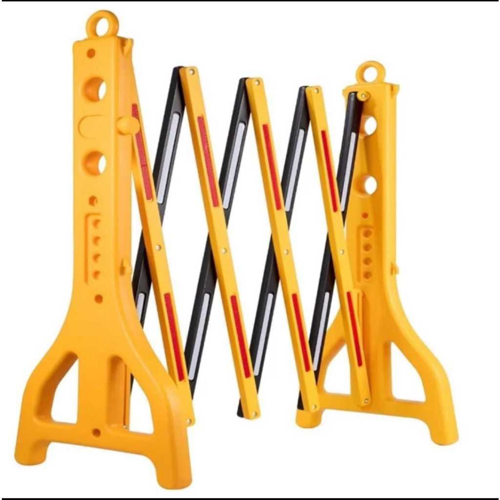 Jual Expendable Safety Barrier Gate Plastic / Pagar Lipat Keamanan ...